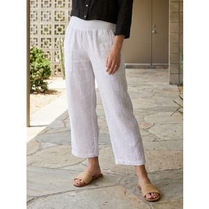 MAGIC Cropped Linen Pant Bestseller | Inizio